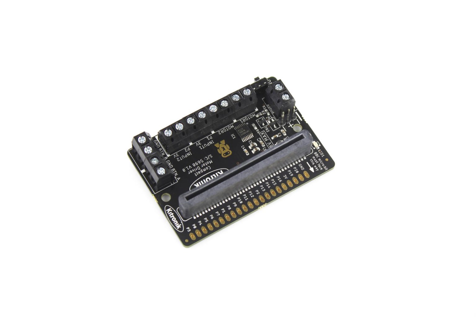 Micro:bit - Kitronik Compact Motor Driver Board - Hands-On Science